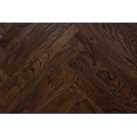 Quality China Elm Herringbone Parquet Flooring Elm Fishbone Wood Floors 45-200mm Width for sale