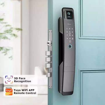 Quality 3.5-inch Large Screen inside Peephole Smart Door Lock with Tuya APP and Wide for sale