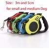 china Customizable Plastic Reflective Pet Retractable Leash For Dog Vest Leash
