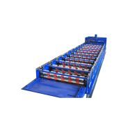 Quality Full Automatic Roof Sheet Ppgi Glazed Tiles Roll Forming Machine for sale