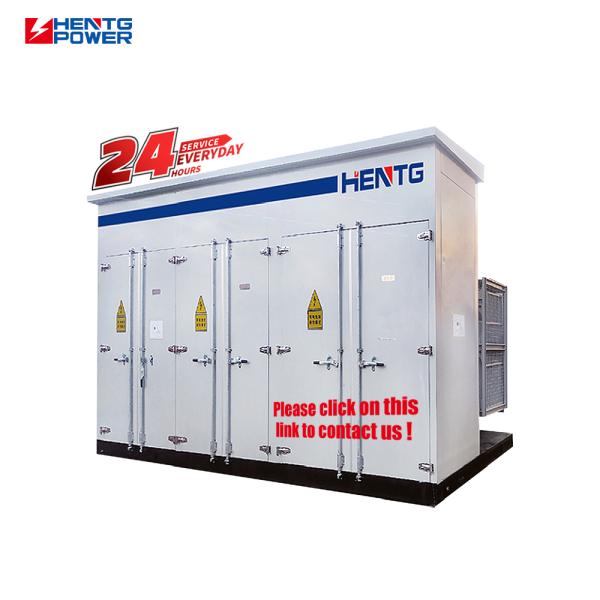 Quality HENTG Power CE Certified 220kV 50Hz 5000kVA Box Type Compact Substation for Renewable Energy for sale