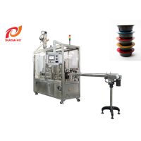 Quality Single Lane LavazzaBlue Coffee Capsule Filling Sealing Manufacturing Machine for sale