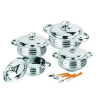 Quality Eco - Friendly Stainless Steel Cooking Set , High Polishing Kitchen Pots And for sale