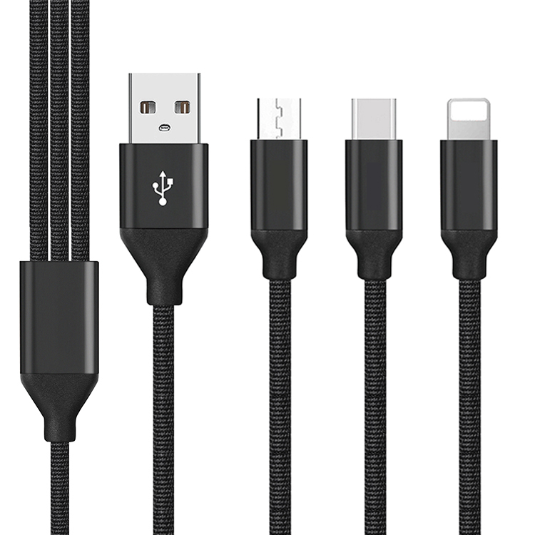 Quality Durable 3 In 1 Multifunctional USB Cable OD 3.5mm for sale