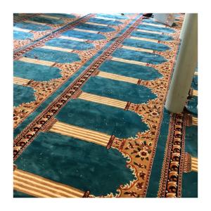Quality Customized Color Mosque Carpet in Traditional Design for Masjid Decoration for sale