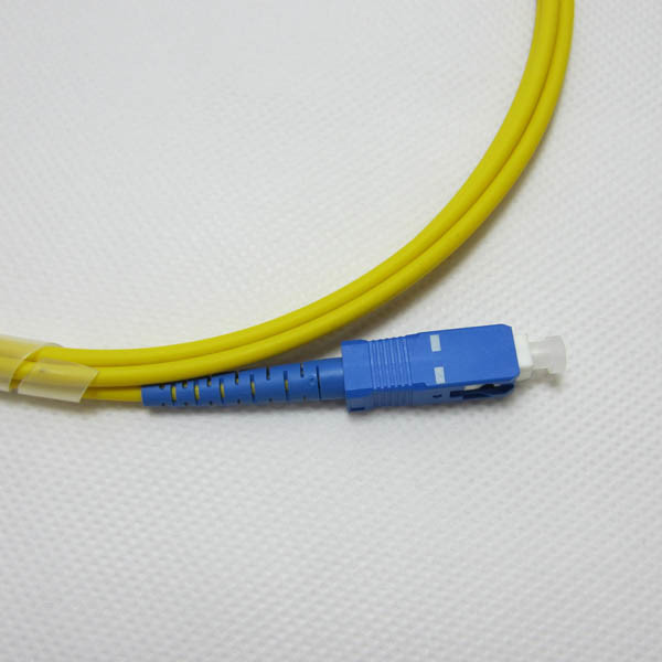 Quality Simplex OS2 Fiber Optical Pigtail Single Mode 1m SC UPC 0.9 Mm Diameter for sale