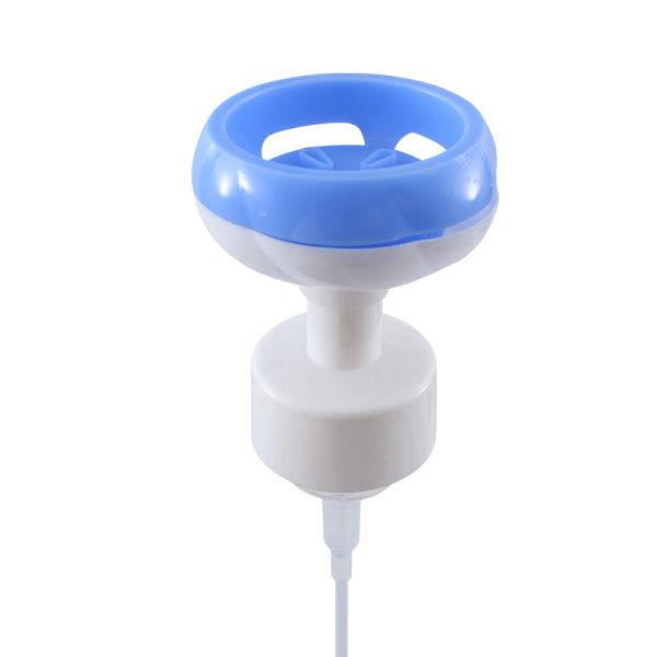 Quality Non Spill Plastic Flower Shape Foaming Liquid Hand Soap Dispenser Bottle Foam Pump 43/410 for sale