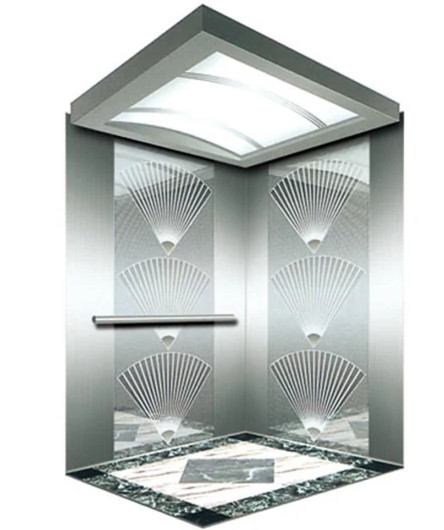 Quality Mirror Etching Home Villa Elevator for sale