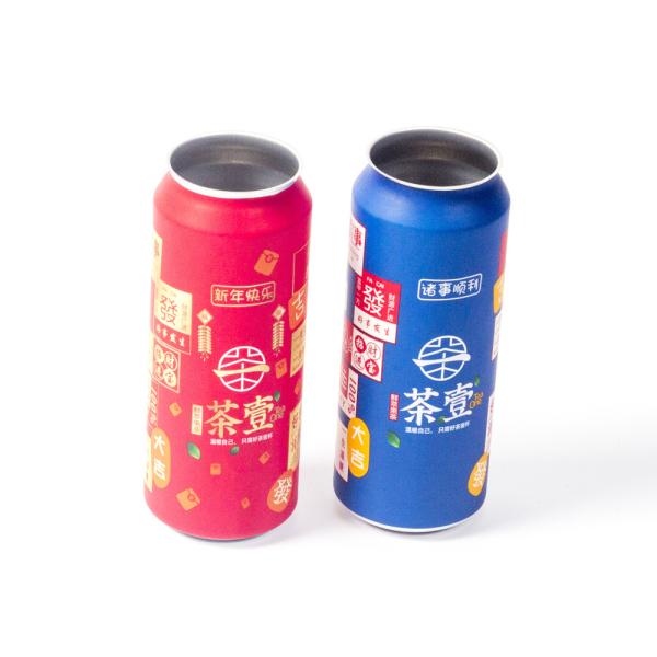 Quality 16.9oz Food Beverage Packaging Carbonated Drinks 500ml Aluminum Cans for sale