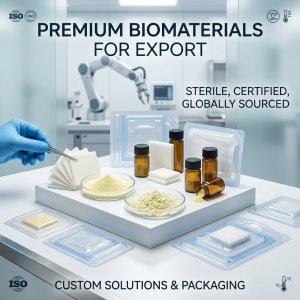 Quality White Collagen Matrix Porous Graft Dura Substitute For Tissue Regeneration for sale