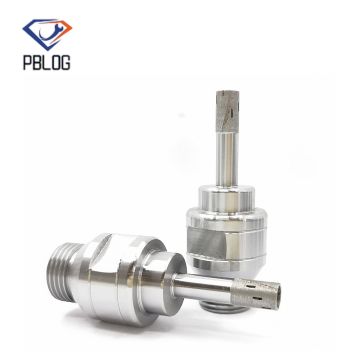 Quality Coring Sharpening Glass Drill Bits 3 - 100MM Diameter With Self Slotting for sale