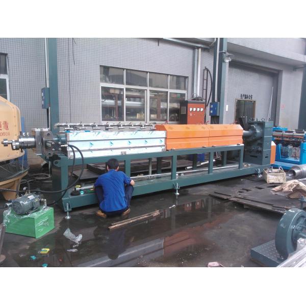Quality PE Foam Sheet Making Machine Pe Foam Sheet Extruder Blue Machine Color for sale