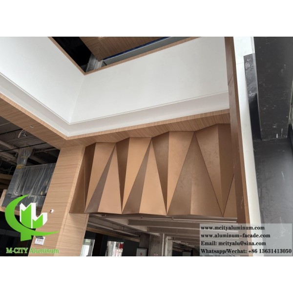 Quality Powder Coated Perforated Aluminum Cladding Panel 1200x2400mm for Metal Facade for sale