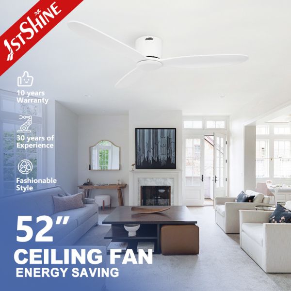 Quality Simplicity 3 Blades Solid Wood App Control Ceiling Fan With 35W Pure Copper Dc Motor for sale