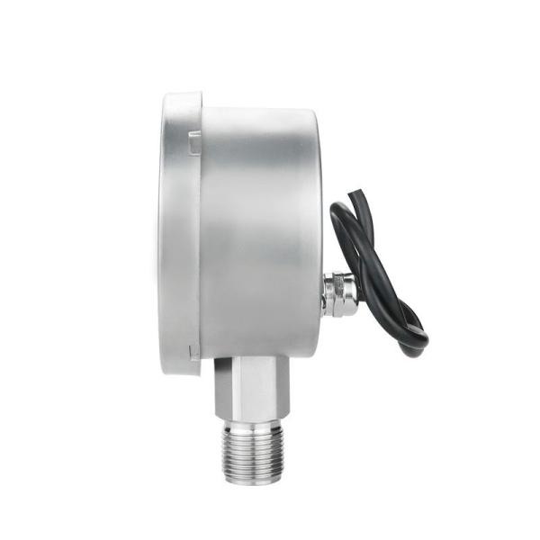 Quality 80mm All Stainless Steel Hydraulic Manometer Digital Switch Intelligent Pressure for sale