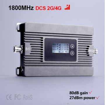 Quality 2G 4G Cell Phone Signal Amplifier Single Band GSM Signal Booster for sale
