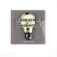 Quality Custom Acrylic Magnet Light Bulb 2 Tier Personalized Refrigerator Magnets for sale