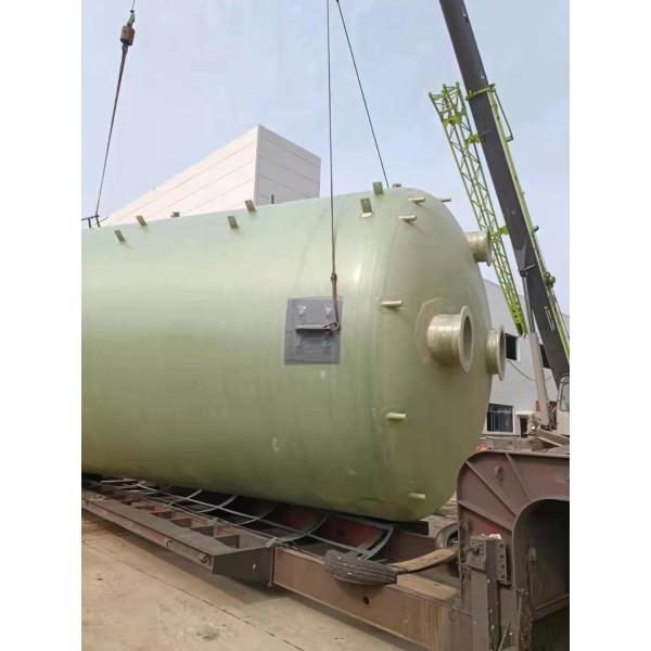 Quality Frp Filament Winding Sulphuric Acid Storage Tank High Strength Watertight 2100 Gallon for sale