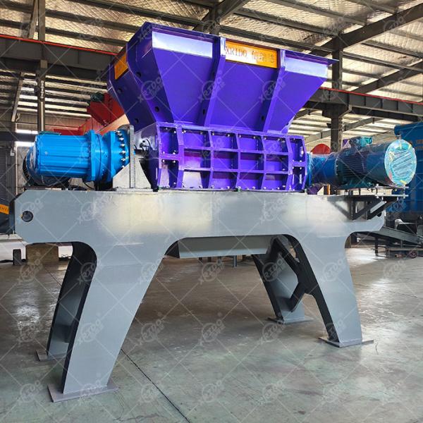Quality Car Bumper Shredder Industrial Double Shaft Shredder Waste Wood Plastic Double Shaft Shredder Machine Metal Crusher Machine for sale