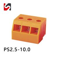 Quality 10.0mm Pitch 300V Transformer Terminal Connector Spring Type Terminal Block for sale