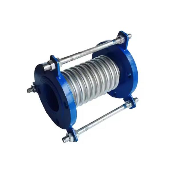 Quality DN50 PN6 carbon steel compensator flange metal multilayer bellows expansion joint for sale