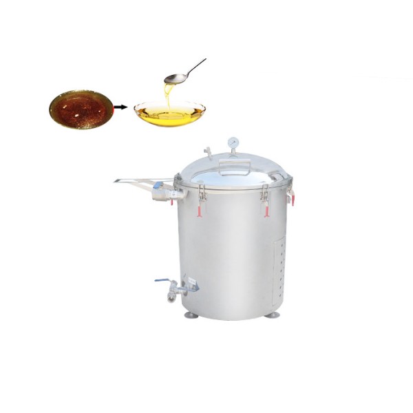Quality Sanitary 3 Piece / Once Fryer Oil Filter Machine for sale