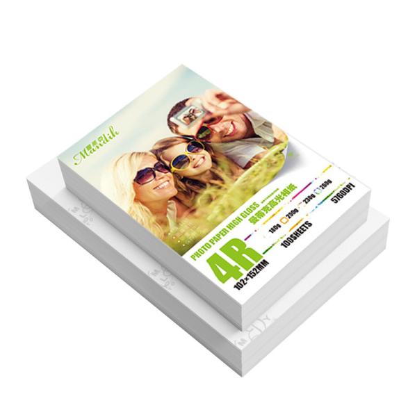 Quality Paper Pulp Inkjet Printing 200g High Glossy Photo Paper for sale