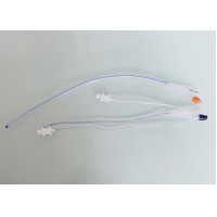 Quality Double Balloon 2 3 Way Temperature Probe Foley Catheter Medical Silicone for sale