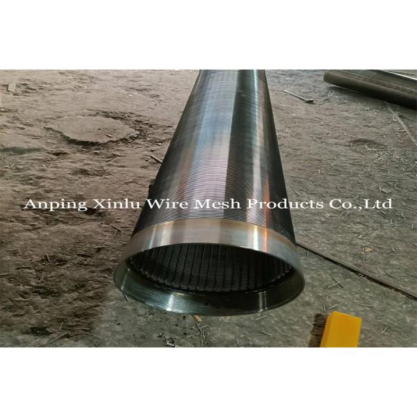 Quality 0.5mm Slot Johnson Type Wedge Wire Screen Filter Stainless Steel for sale