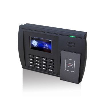 Quality Punch Card RFID Card Reader Time and Attendance Machine with TCP/IP and USB Port for sale