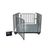 Quality 2000KG Capacity Digital Livestock Scales , Electronic Cattle Weighing Scales for sale