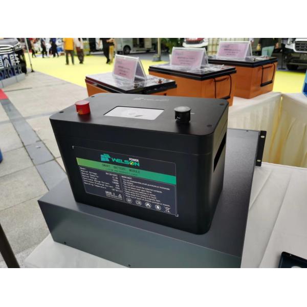Quality Rack Mount 12V 100Ah RV Lifepo4 Battery Ev Rechargeable Solar for sale