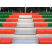 Quality Outdoor Permanent Stadium Seats With Aluminum Seat Plank / Double Deck for sale