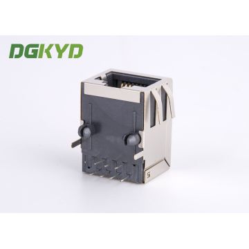Quality 100Mb 8P8C RJ45 Female Network Connector RoHS REACH COMPLIANT for sale