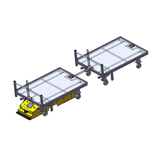 Quality Bidirectional 600kg AGV Autonomous Guided Vehicles Self Guided Vehicles for sale