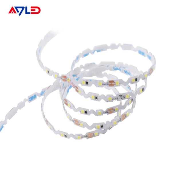 Quality 2835 Bendable LED Strip Light 12V Zig Zag LED Tape IP20 IP65 for sale