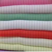 Quality Multi-spec ESD antistatic fabrics available in twill, stripe and grid styles. for sale