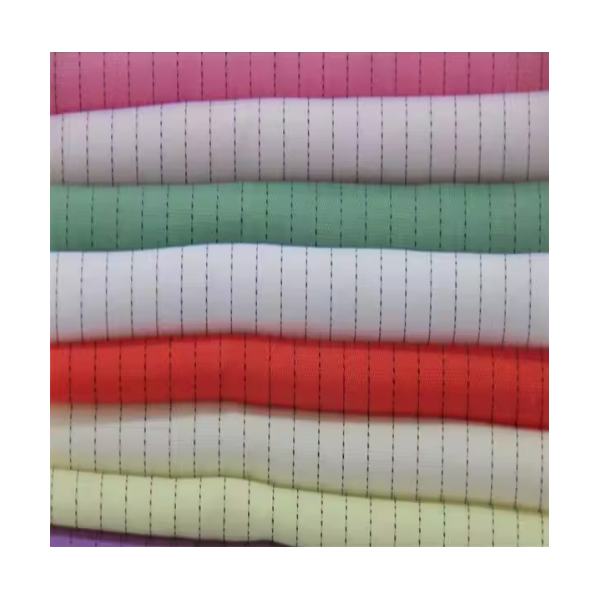 Quality Multi-spec ESD antistatic fabrics available in twill, stripe and grid styles. for sale
