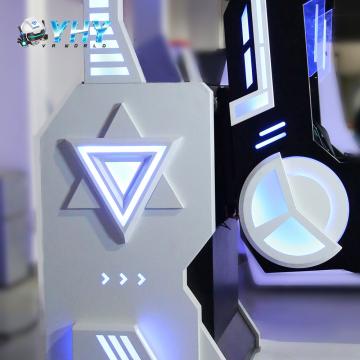 Quality 360 Free Rotation Virtual Reality Game Machine 2.5KW With Cool Lighting for sale