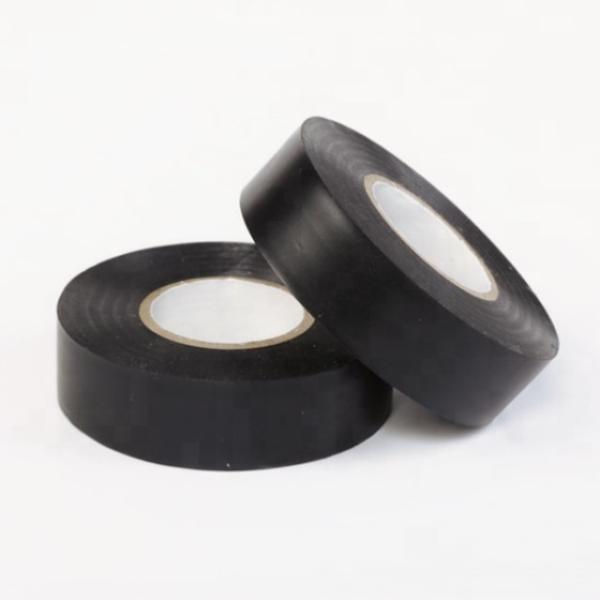 Quality OEM Electrical Insulation Black PVC Tape 19mm Roll for sale