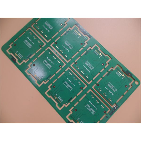 Quality 4 Layer 0.4mm FR4 Thin PCB Board With Immersion Gold For Data Acquisition for sale