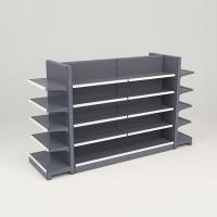 Quality Supermarket Gondola Grocery Store Shelving Merchandising Displays Shop Stands for sale