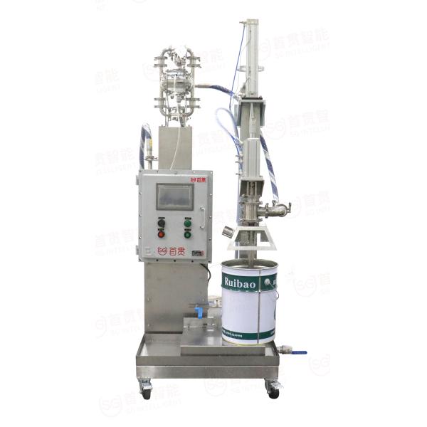 Quality 400mm Height Barrel Liquid Filling And Capping Machine 8-25pcs/Min for sale