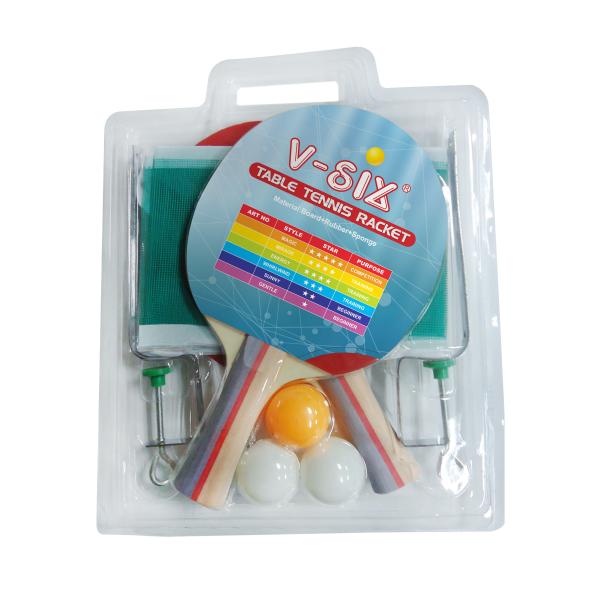 Quality Competition Wooden Table Tennis Bats , Colored Ping Pong Balls For Amateur Player for sale