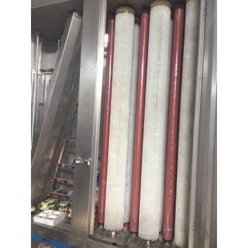 Quality Insulation Double Glazing Washing Glass Machine With Drive System Large Glass for sale