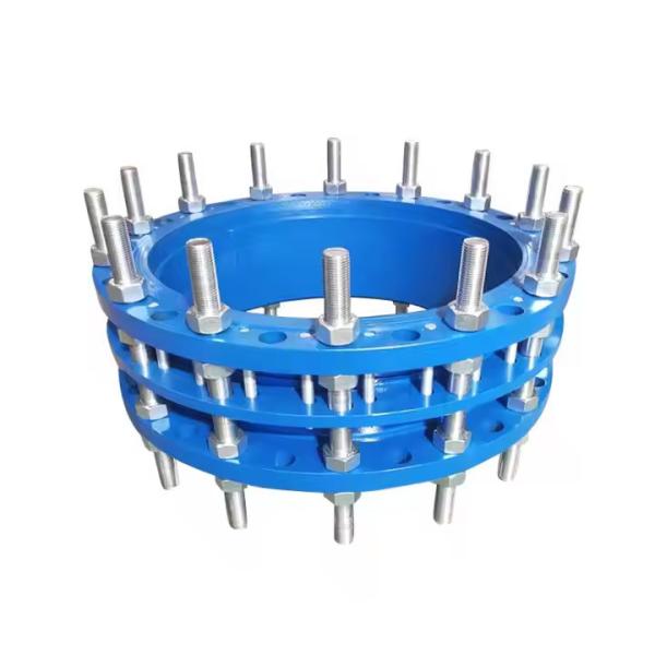 Quality EN 1092-2 Ductile Iron Double Flange Loose Sleeve Force Transmission Joints for sale