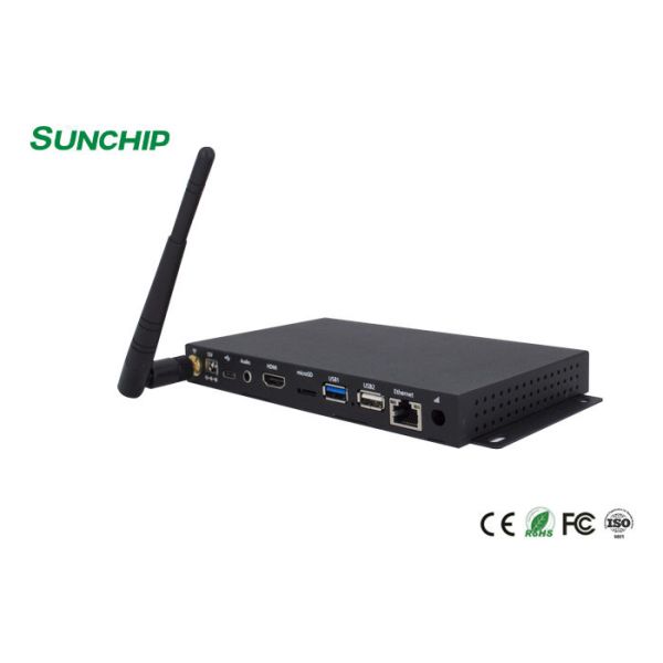 Quality Durable 4K Media Player Box With CMS Software Support HD IN OUT LVDS EDP WIFI for sale