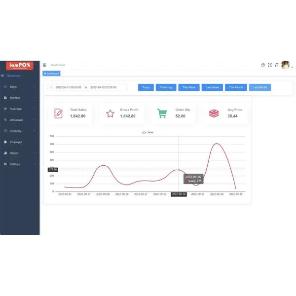 Quality Stock Self Service Software Simplifying Consumption Trend Analysis at School for sale