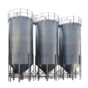 Quality Galvanized Raw Material Silo 30m Steel Silos For Grain Storage for sale
