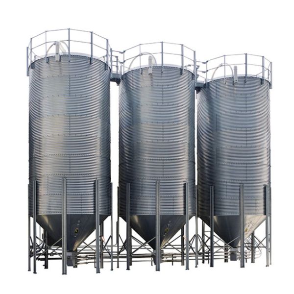Quality Galvanized Raw Material Silo 30m Steel Silos For Grain Storage for sale